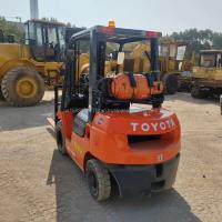 China 2016 Toyota 7F30 Diesel Forklift 3 Ton Capacity 49 kW Engine Used for Building Material Shops for sale