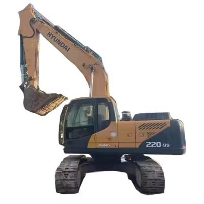 China Used Hyundai 220LC-9S Excavator 22 Ton 1.22m3 Bucket Original Hydraulic Pump CE Engine for sale