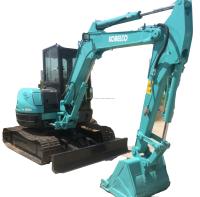 China Used Kobelco SK55SR Excavator 6 Ton Hydraulic Construction Machine 2016 for sale