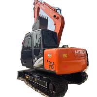 China Hitachi ZX70 7 Ton Excavator Made in Japan 2016 Low Hours 0-2000 40.5kw for sale