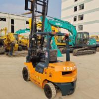 China Toyota 7F30 Diesel Forklift 3000 kg Capacity 49 kW Engine Used 2016 for sale