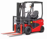 China Nichiyu Electric Counterbalance Forklift 4500 kg Capacity 2.5m Min Lifting Height 48 kW 2016 for sale