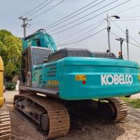 China 2016 Used Kobelco SK350 Excavator 35ton 1.6m3 Bucket Original Hydraulic Pump Good Condition for sale