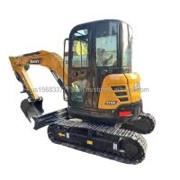 China SANY SY35U 3.8 Ton Used Mini Excavator 2016 0.12m3 Bucket 20.4kw Engine Excellent Condition for sale