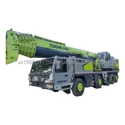China Used Zoomlion 90 Ton Crane 2016 100kw Engine 0.6m³ Bucket Capacity Good Lifting Height for sale