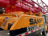 China SANY STC500S 50 Ton Crane 2016 100kw Engine Good Condition for Construction for sale
