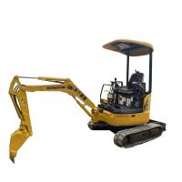 China 1.8 Ton Hydraulic Mini Digger Crawler Excavator 0.2M3 Bucket 11.2kw Komatsu Engine for sale