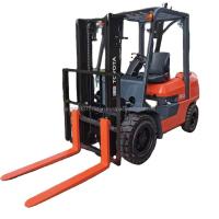 China Toyota 7F30 Used Diesel Forklift 3000 kg Capacity 49 kW Engine 2016 Model for sale