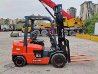 China Toyota 7F30 Used Diesel Forklift 3000 kg Capacity 49 kW Engine 2016 Model for sale