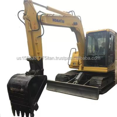 China Mini Komatsu PC60 Hydraulic Excavator 6 Ton 0.3m3 Bucket Original Pump Low Hours 2016 for sale