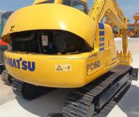 China Komatsu PC60 Used Excavator 6 Ton 2016 Low Hours 0-2000 Original Hydraulic Valve for sale