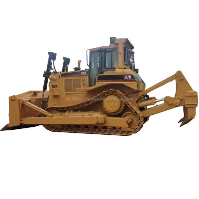 China Unmodified Original CAT D7R Used Bulldozer 20ton 202kw for Sale with Original Hydraulic Pump for sale