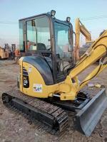 China Second Hand Komatsu PC35 Mini Excavator 0.2M3 Bucket 3.5ton Operating Weight Original Hydraulic Valve for sale