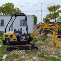 China Komatsu PC18 Mini Used Crawler Excavator 2 Ton 0.13m3 Bucket Original Hydraulic Cylinder for sale
