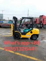 China Komatsu 3 Ton Electric Forklift 3000 kg Capacity AC Motor Powered for sale
