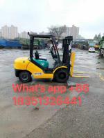 China Komatsu 3 Ton Electric Forklift 3000 kg Capacity AC Motor Powered for sale