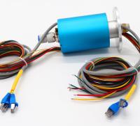 China 20 Rings USB Slip Rings Ethernet Rotary Joint Slip Ring High Frequency for sale