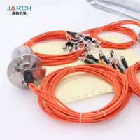China 6 Channels Fiber Optical Rotary Joint slip ring FORJ for industry robot for sale