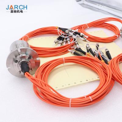 China 6 Channels Fiber Optical Rotary Joint slip ring FORJ for industry robot for sale