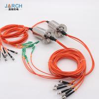 China JARCH Multi-Channel Fiber Optic Rotary Joint S304 Housing IP68 1310nm 1550nm for sale