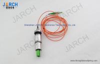 China 12000rpm Single Channel Fiber Optic Slip Ring 25.4mm for OTC Medical Device for sale