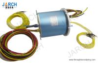 China 165mm Electro Optical Slip Ring 4 Channel FORJ 6 Circuits 2-50A for sale
