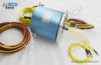 China 165mm Electro Optical Slip Ring 4 Channel FORJ 6 Circuits 2-50A for sale