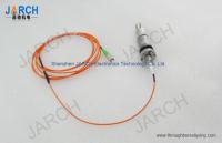 China 12000rpm Single Channel Fiber Optic Slip Ring 25.4mm for OTC Medical Device for sale