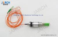 China 12000rpm Single Channel Fiber Optic Slip Ring 25.4mm for OTC Medical Device for sale
