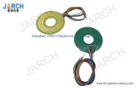 China Electrical Filling equipment Pancake Slip Ring , mini rotary swivel joint for sale