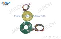 China Electrical Filling equipment Pancake Slip Ring , mini rotary swivel joint for sale
