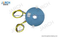 China 6 Circuit 10A 35mm Pancake Slip Ring 5mm Thickness Gold Gold Contacts for Auto Equipment for sale