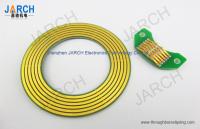 China 6 Circuit Pancake Slip Ring 53mm Inner Diameter 5mm Thickness 10A for Robotics for sale
