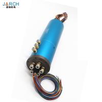 China Hybrid Ethernet Slip Ring 12 Channels 220V 10A 30A Aluminum Alloy Stainless Steel for Filling Machine for sale