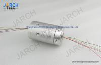 China 6 Passage Pneumatic Slip Ring 2A Current 500rpm Aluminium Alloy Housing for sale