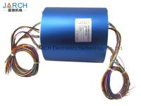 China JARCH Through Bore Slip Ring 80mm 500RPM 2-72 Circuits for Hydraulic Pneumatic Lines for sale