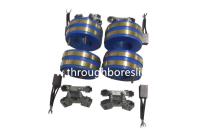China Aluminium Alloy Slip Ring Assembly 2 Circuits 80mm Outer Size 2A to 30A for sale