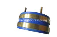 China Customized Collector Crane Slip Ring Carbon Brush Alternator Slip Ring Replacement for sale