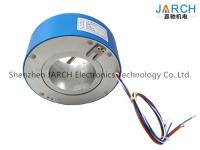 China 380V 4-72 Conductors 90mm Through Bore High Voltage Slip Ring for Wrapping Machinery 500RPM for sale