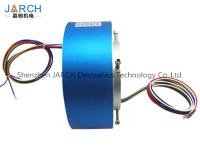 China 380V 4-72 Conductors 90mm Through Bore High Voltage Slip Ring for Wrapping Machinery 500RPM for sale