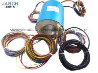 China Conductive Through Bore Slip Ring 70mm With 24 Wires Contact Slip Ring Assemblies rotating electrical connector for sale