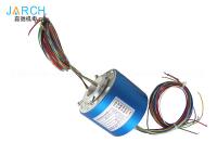 China Through Bore High Frequency Slip Ring Connector 38.1mm ID 99mm OD 24 Conductors 500Rpm for sale