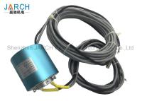 China 4 Circuit 1000M Base-T Ethernet Slip Ring 25.4mm Through Bore 500rpm for sale