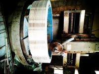 China Pancake Slip Ring Components 500RPM Generator Slip Ring With Flange for sale