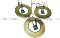 China Ultra Thin PCB Slip Ring 14 Circuits 108mm Bore 5mm Thickness for Medical Equipment for sale