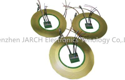 China Ultra Thin PCB Slip Ring 14 Circuits 108mm Bore 5mm Thickness for Medical Equipment for sale