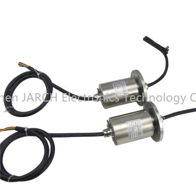 China IP68 Waterproof Slip Ring 5A 8 Circuits Sealed Electrical Connector for Offshore Marine Underwater 50m Depth for sale