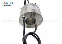 China S304 Stainless Steel ID 60mm Waterproof Slip Ring 10 Circuits Shaft Mounted 100m Depth for sale