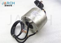 China S304 Stainless Steel ID 60mm Waterproof Slip Ring 10 Circuits Shaft Mounted 100m Depth for sale