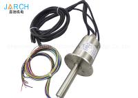 China JARCH SS136L IP68 Stainless Steel Through Bore Slip Ring 12 Signals 300RPM 50m Waterproof for sale